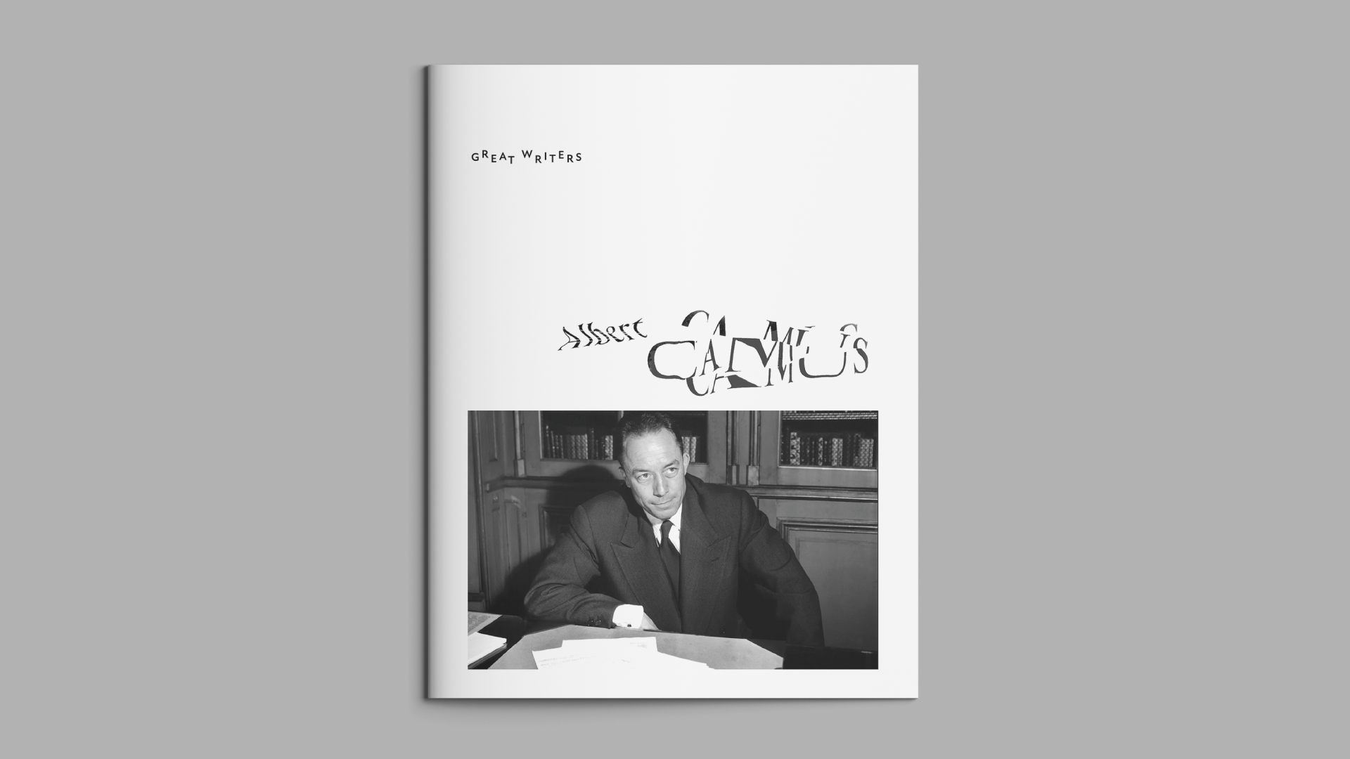 (WIP) Albert Camus booklet (Great Writers series) | ArtCenter College ...